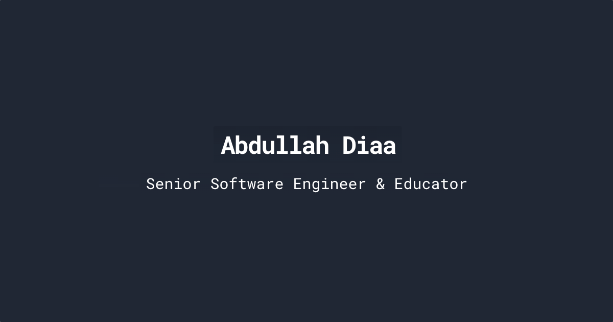 Abdullah Diaa